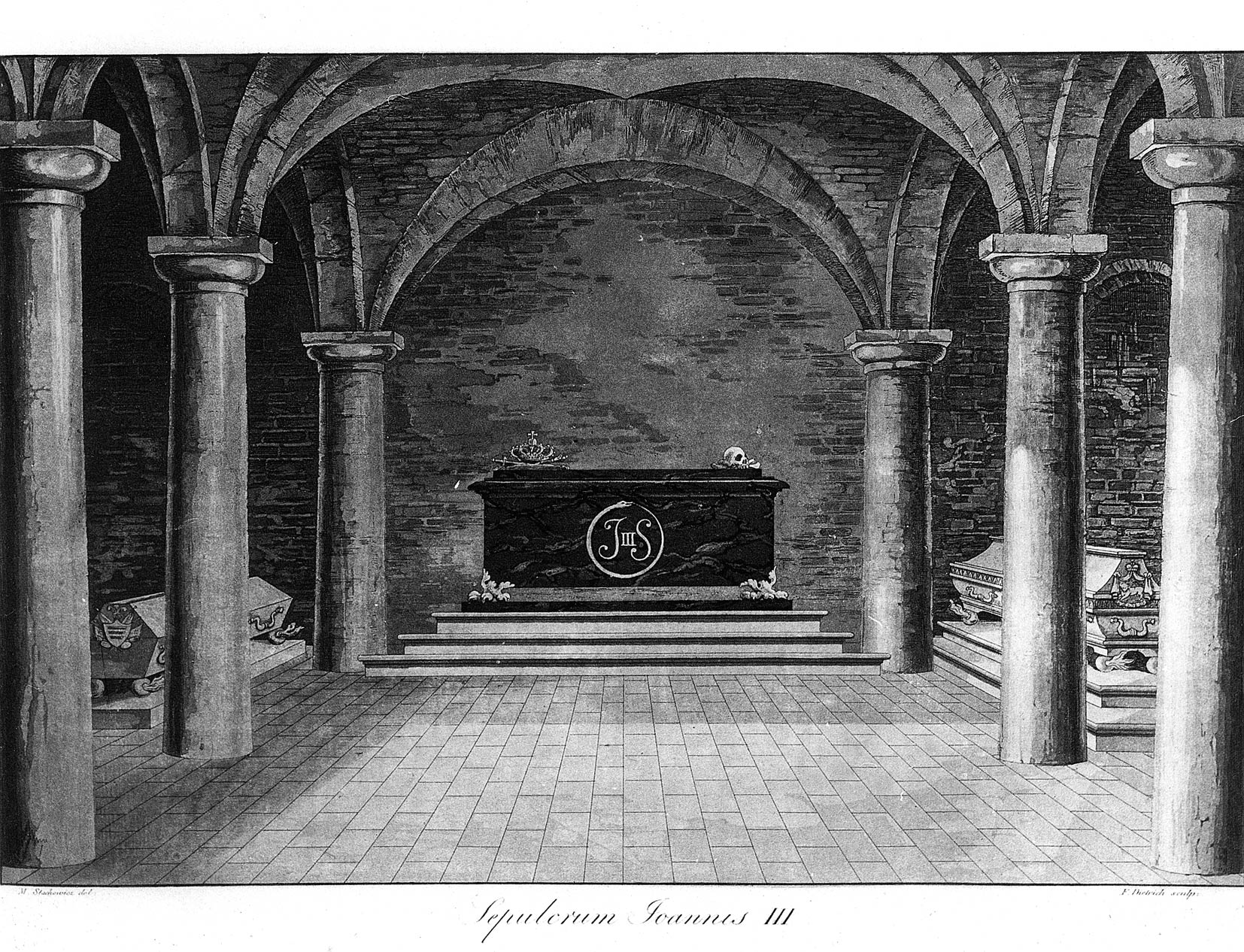 Deportacja ciała króla Jana III Sobieskiego - Muzeum Pałacu Króla Jana III w Wilanowie